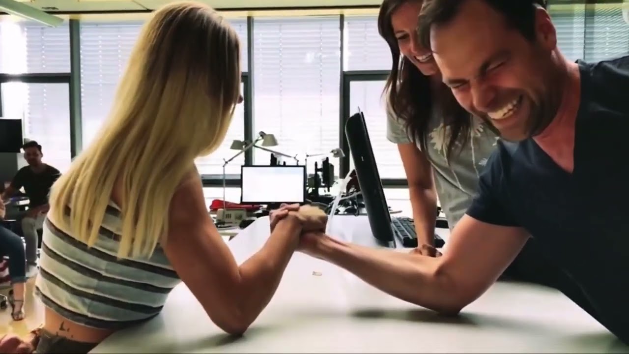All Action Strong Girls Armwrestling Compilation - YouTube
