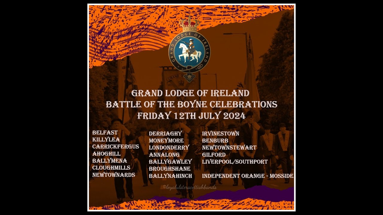 Belfast 12th July Parade 2024 #12th #belfast #twelfth - YouTube