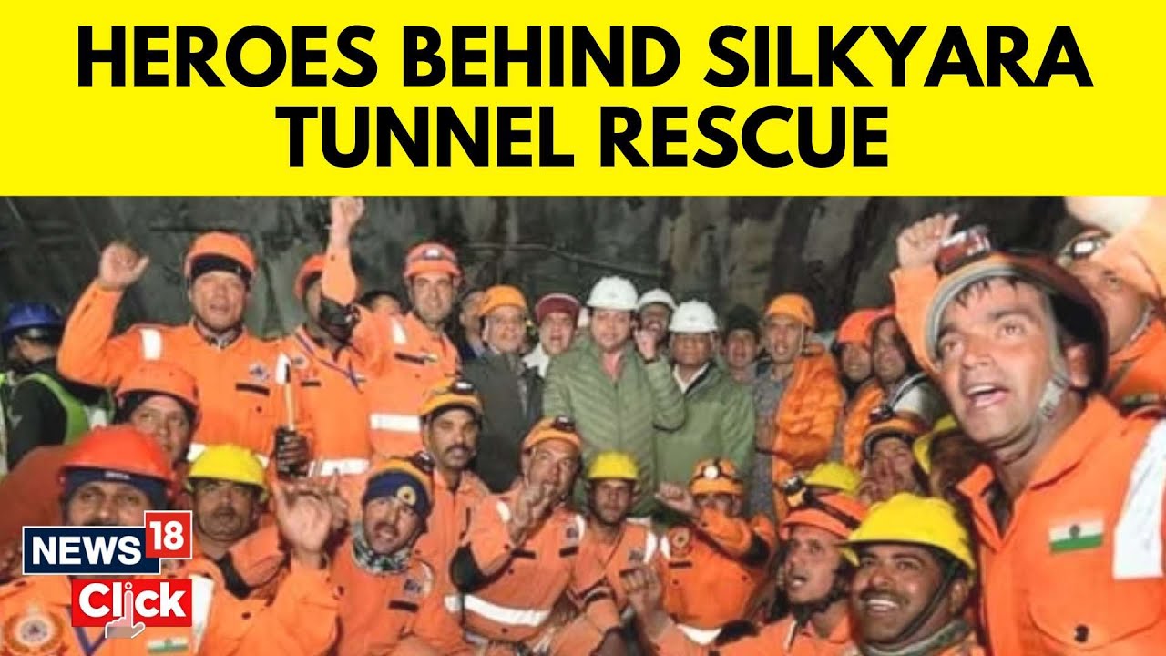 Silkyara Tunnel Rescue | Heroes Behind Uttarkashi Tunnel Rescue ...