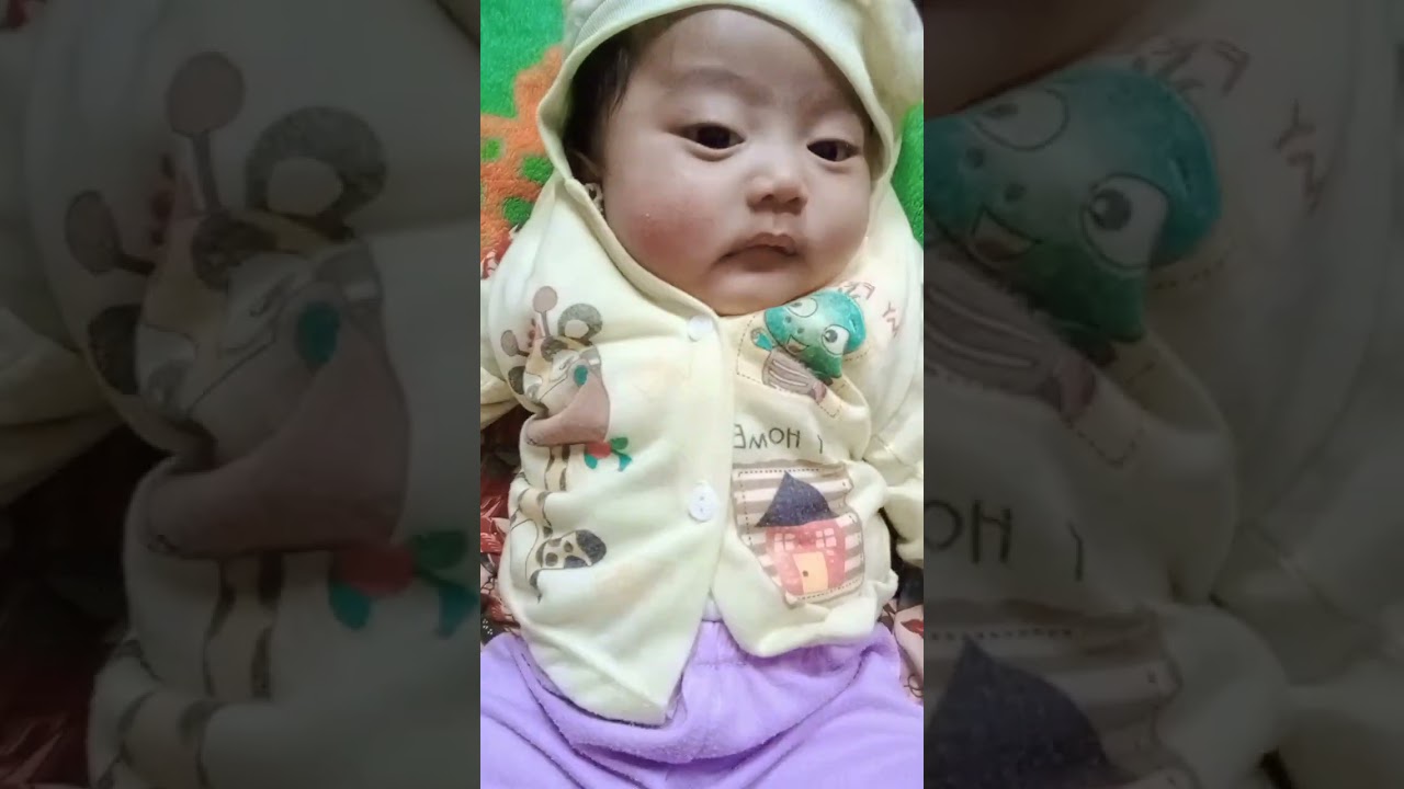 usia 3 bulan adik nya si kk andini - YouTube