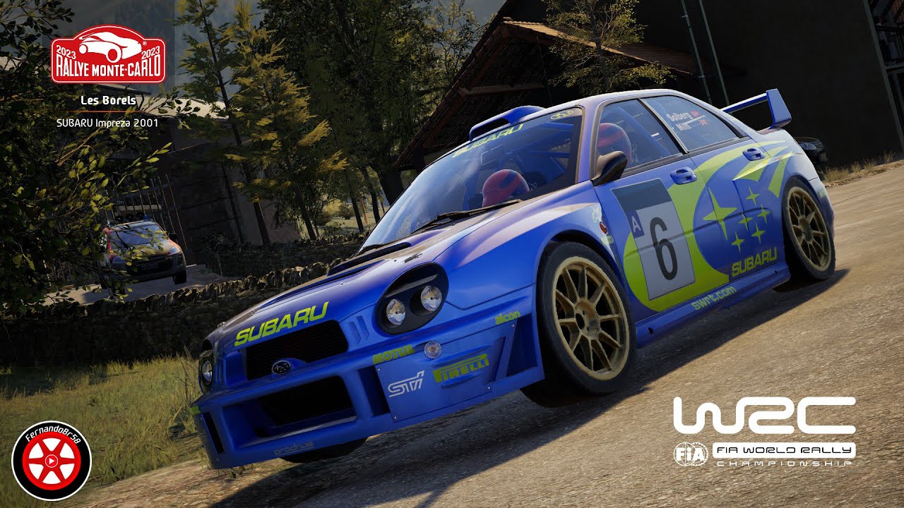 RALLY MONTE-CARLO - SUBARU IMPREZA 2001 - EA SPORTS WRC - YouTube