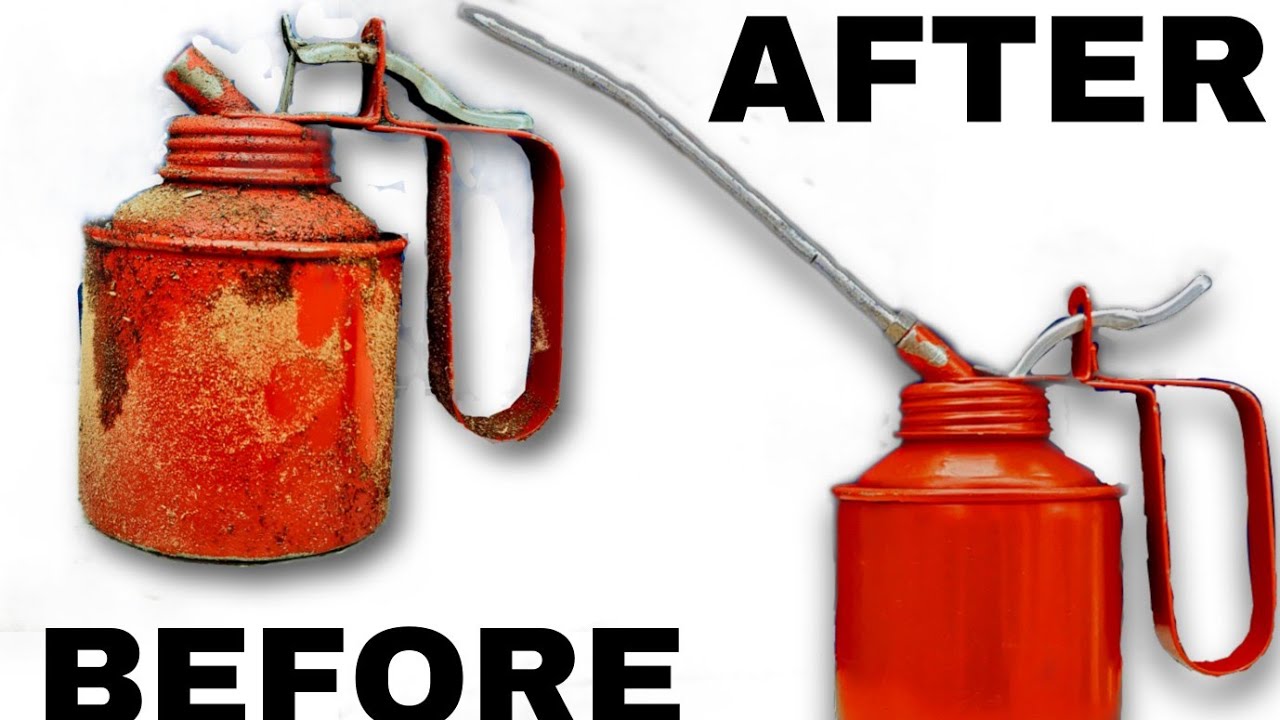 old oil can repairing #tips #oils #youtubevideos #repair - YouTube