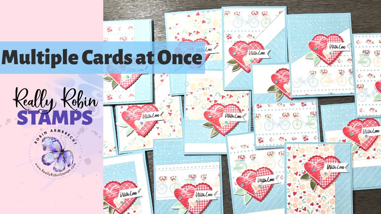 Cramming For Valentine's Day | Let's Create Multiple Cards | Country ...
