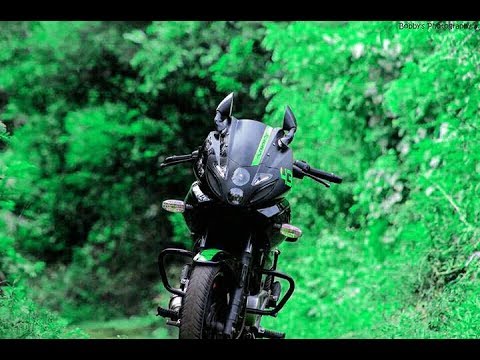 Bajaj pulsar 220 bs4 new graphics + modified look.. - YouTube