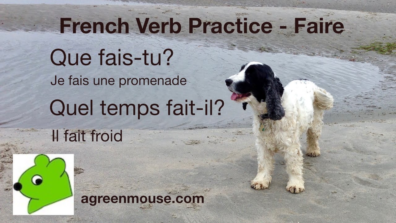 Uses of the Verb Faire - YouTube