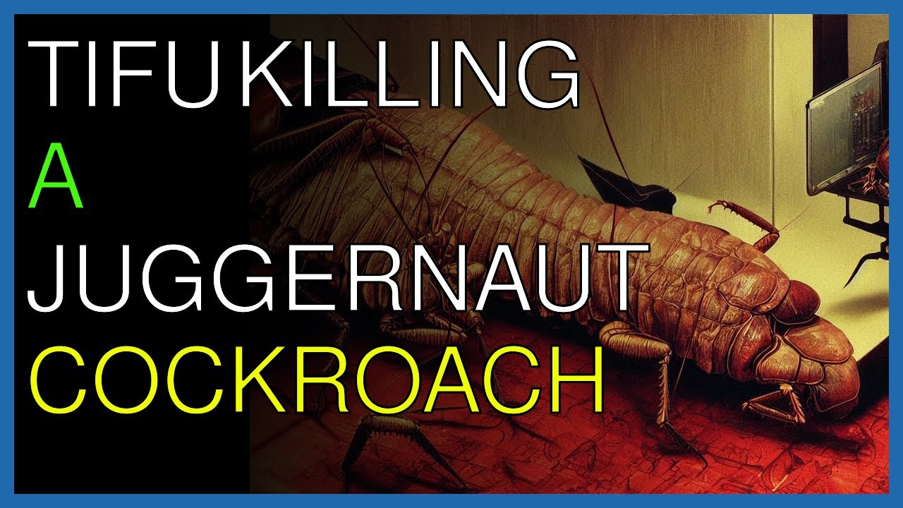 TIFU killing a juggernaut cockroach - YouTube