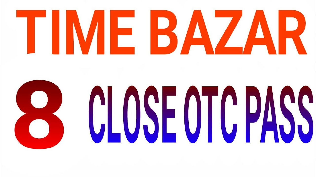 TIME BAZAR OPEN TO CLOSE STRONG ANK TODAY 01-12-19 - YouTube