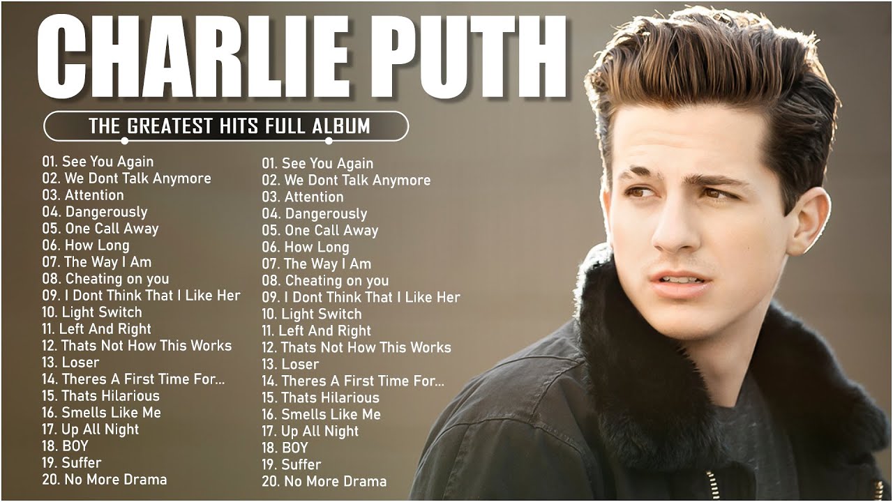 Charlie Puth Greatest Hits Full Album 2024 🎸 Charlie Puth Best Songs ...