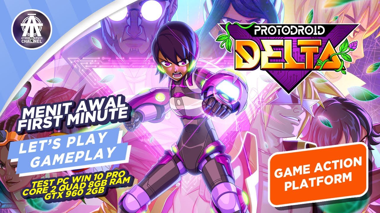 PROTODROID DELTA | GAMEPLAY | GAME ACTION PLATFORM | FIRST MINUTE ...