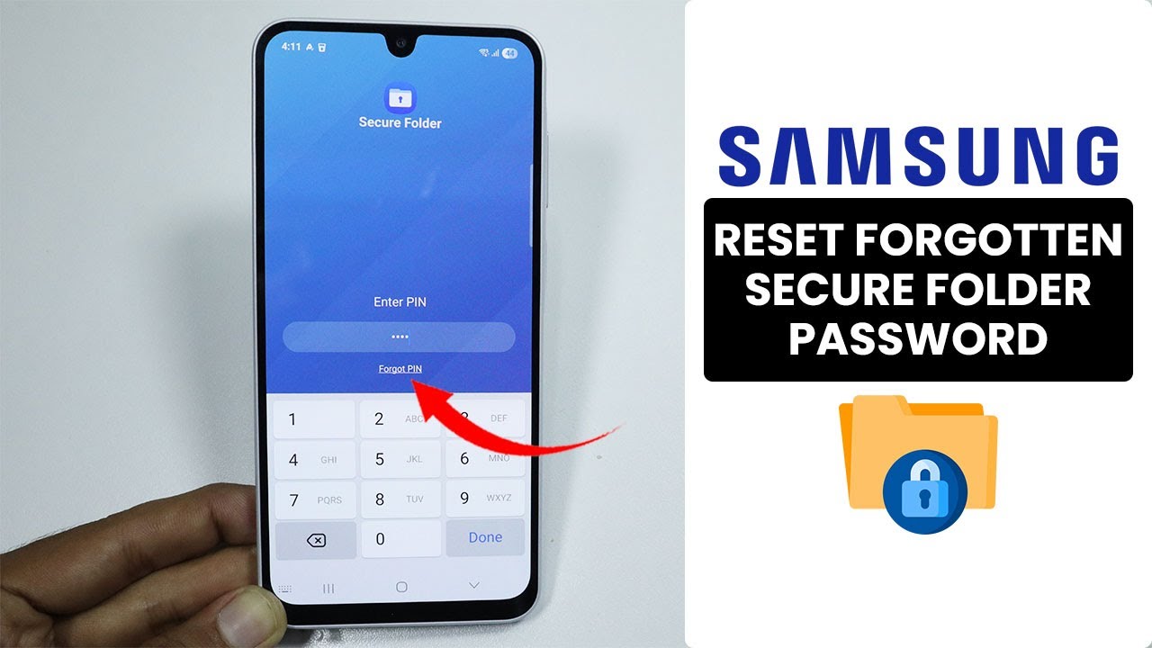 How to Reset Forgotten Secure Folder Password on Samsung Phone - YouTube