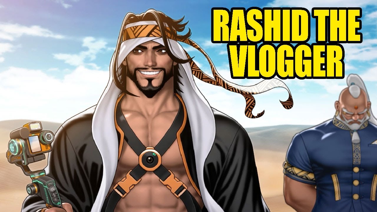 Street Fighter 6 Rashid Story Mode Cutscenes - YouTube