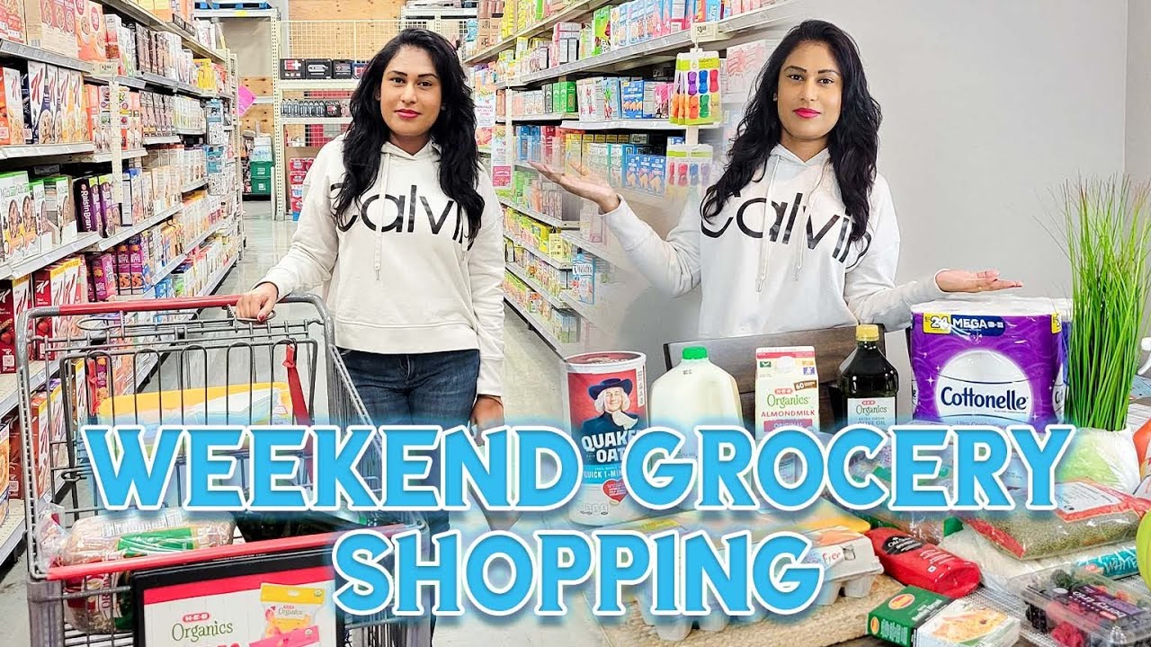 Weekend Grocery Shopping with us. | Life In America - YouTube