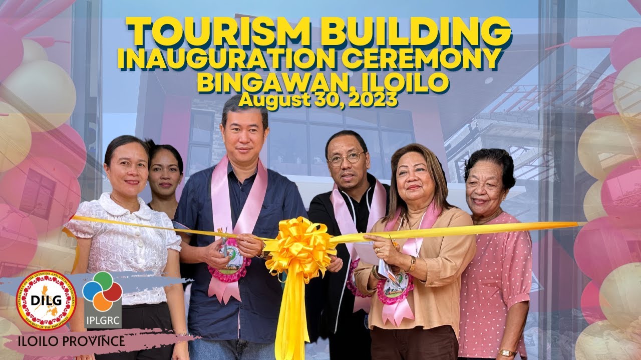Inauguration Ceremony of FY 2022 GEF Project in Bingawan, Iloilo - YouTube