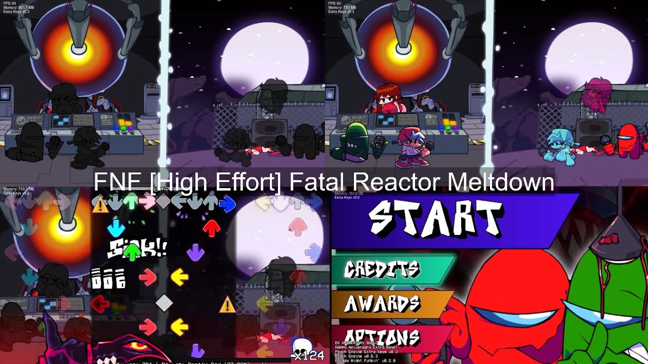 FNF [High Effort] Fatal Reactor Meltdown (FNF/Mod/9 Keys/Hard+Hell+Hard ...