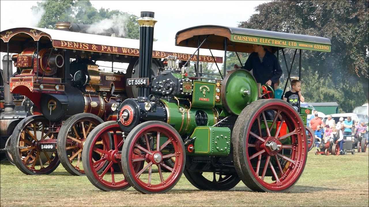 Astle Park Traction Engine Rally 2017 - YouTube