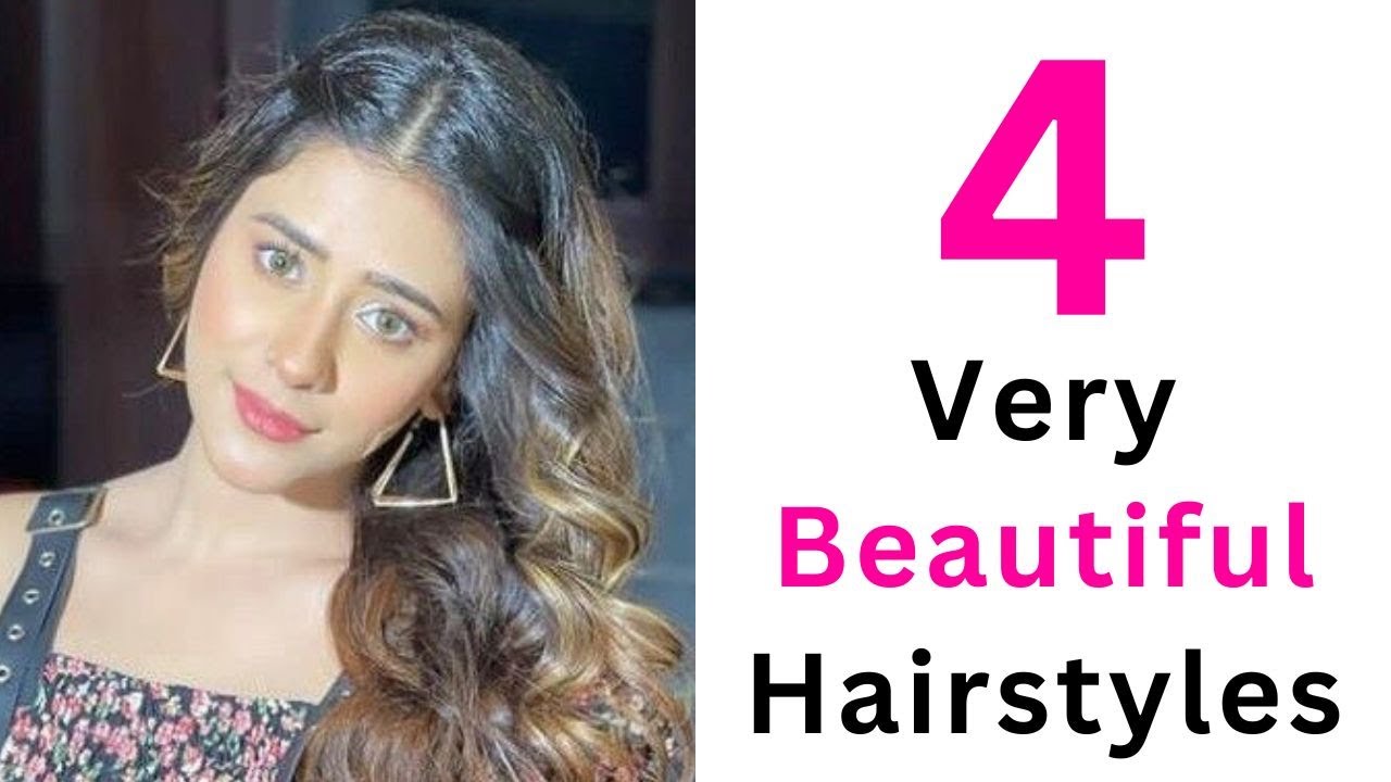 4 Very Beautiful & Pretty Open Hairstyles For Party And Function | New ...