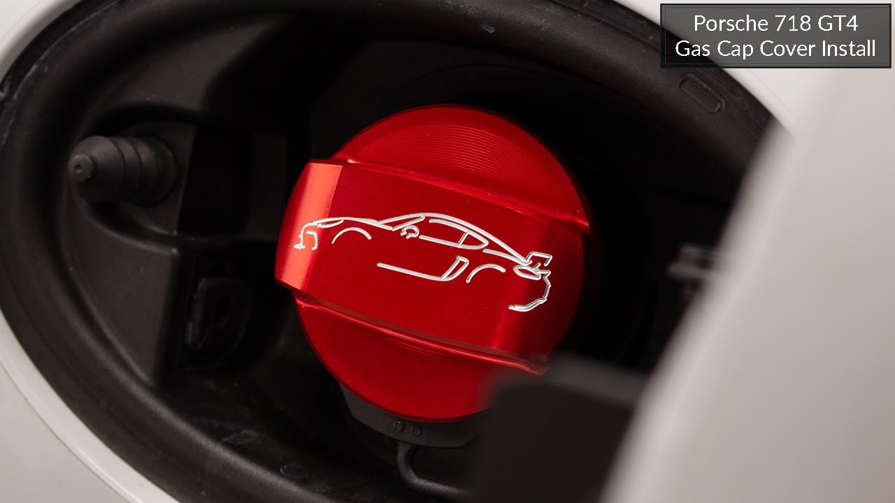 Porsche Gas Cap Cover Installation - YouTube