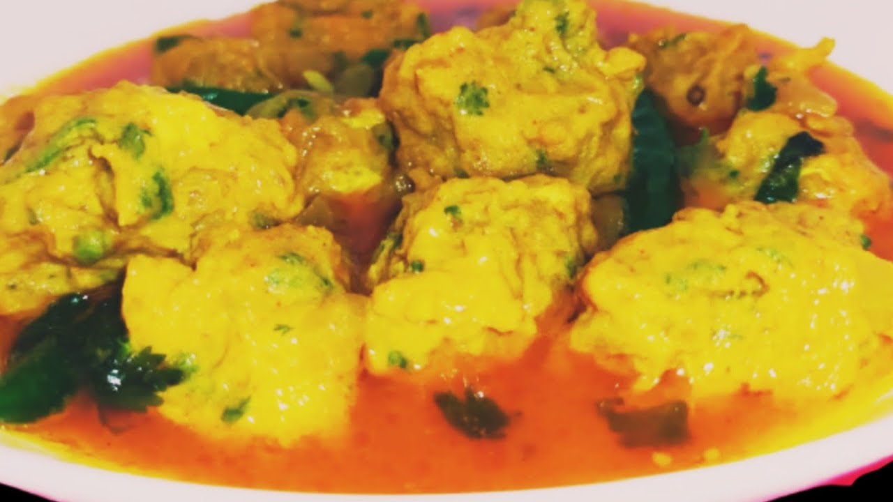 How to Make Chingri macher Jol Vora / Fish recipe / চিংড়ি মাছের বড়ার ...