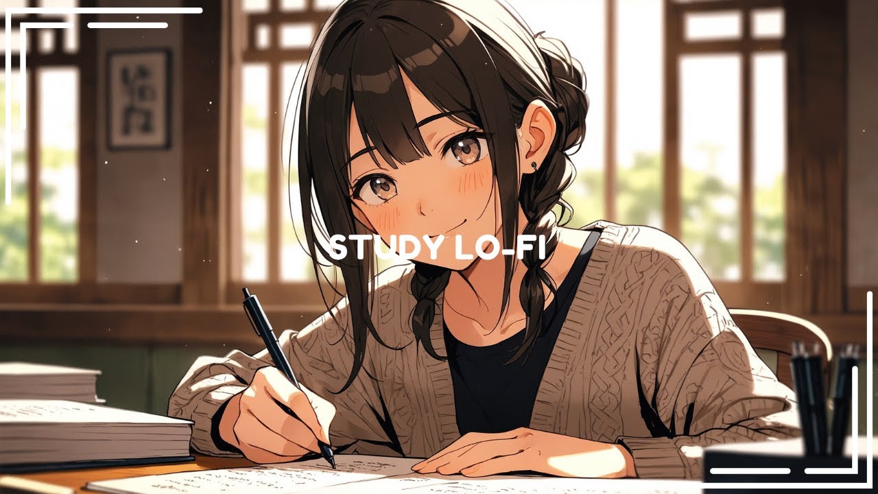 Stay productive with calm study vibes 📕 | Study Lofi Beats - YouTube