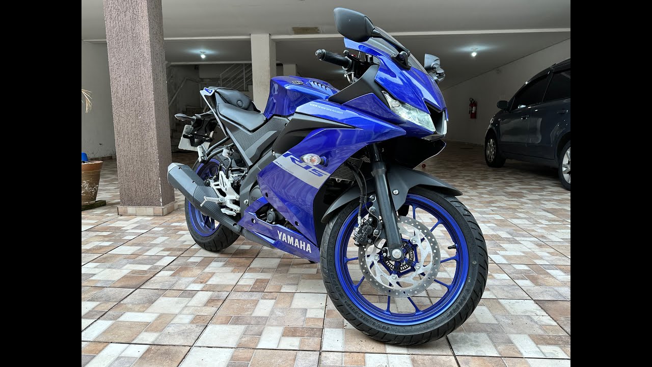 Vendo Yamaha R15 24/24 Azul - Santo André SP - YouTube