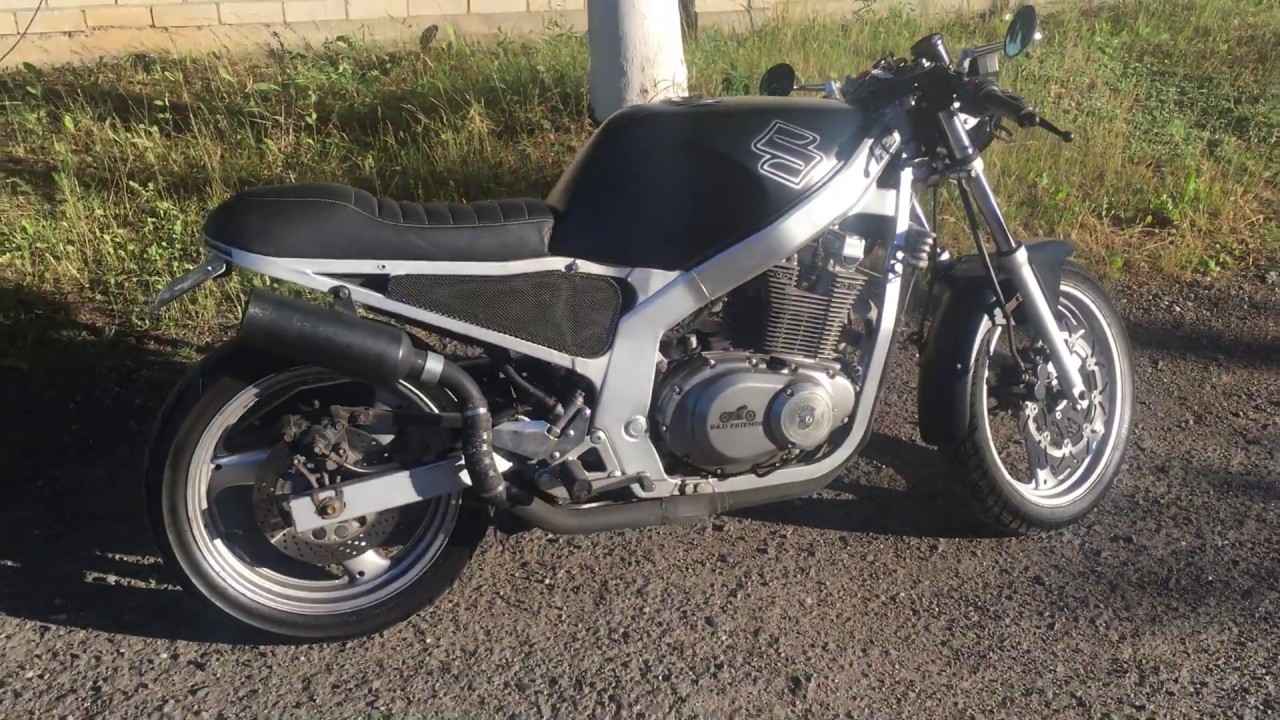 Suzuki GS500E Custom - YouTube