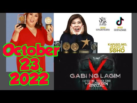 KMJS KAPUSO MO JESSICA SOHO October 23 , 2022 LIVE STREAMING 😱 - YouTube