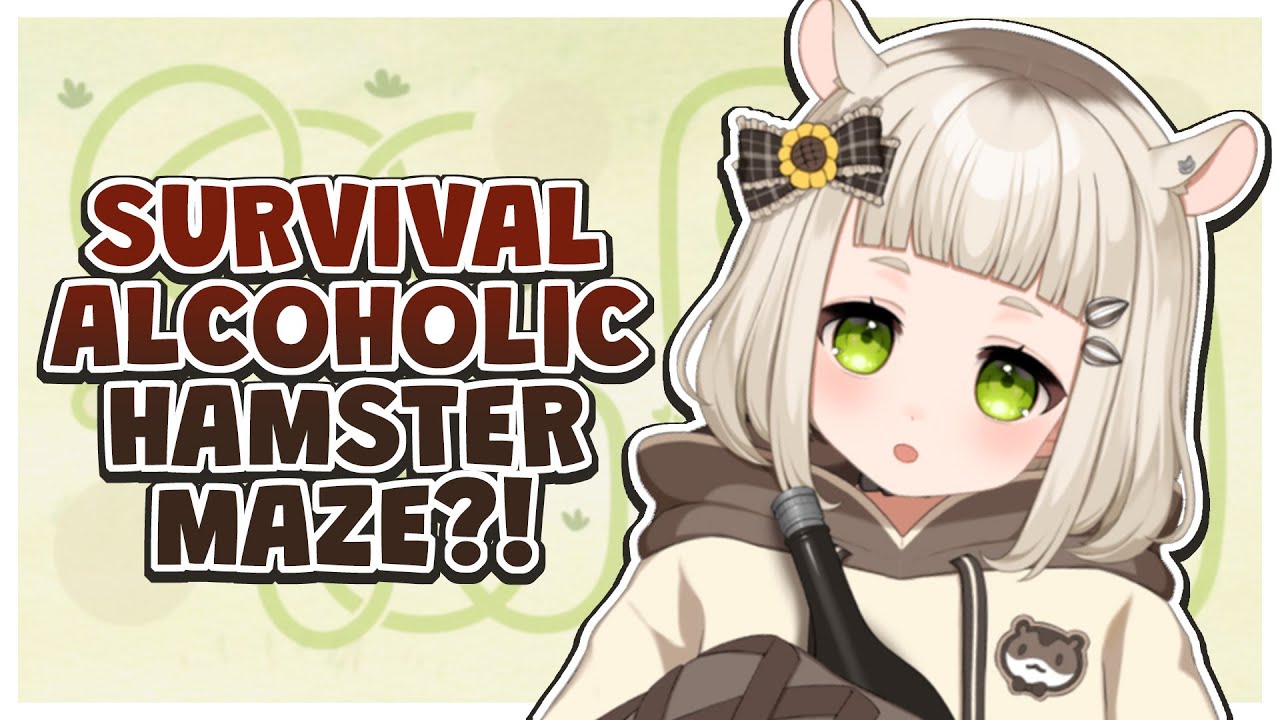 【SURVIVAL ALCOHOLIC HAMSTER MAZE】I Was Told I'm Lazy & Poopoo So I'm ...