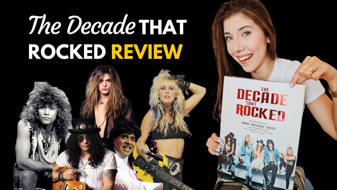 Reviewing THE DECADE THAT ROCKED book - An 80s' Rock Fan Review - YouTube