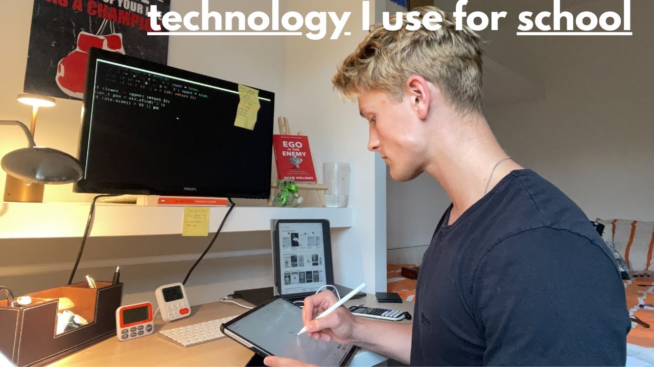 Technology I use for school to be Productive (engineering student ...