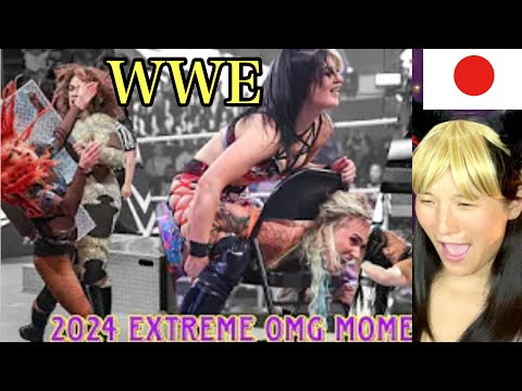 Japanese Watches WWE Women's Extreme OMG Moments Of 2024 NO Reaction!!