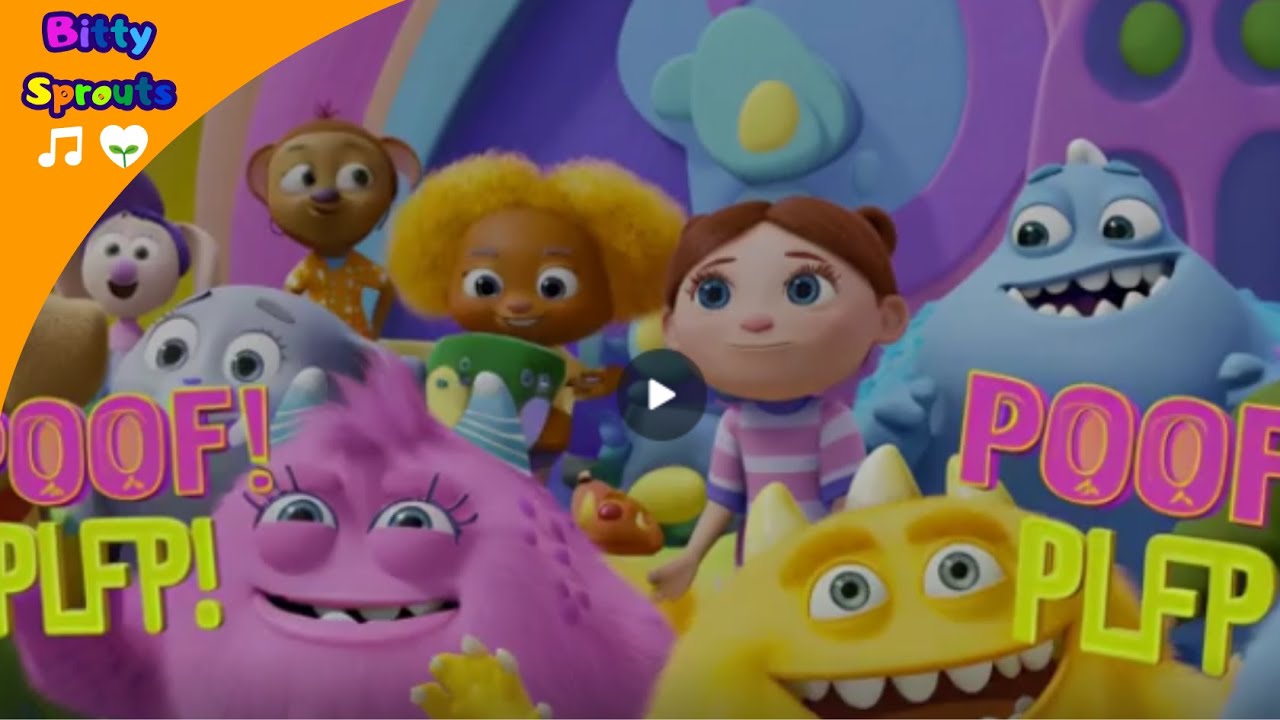 Poopy Farty Song 💩 | Bitty Sprouts Nursery Rhymes 🌱| Fun Cartoons For ...