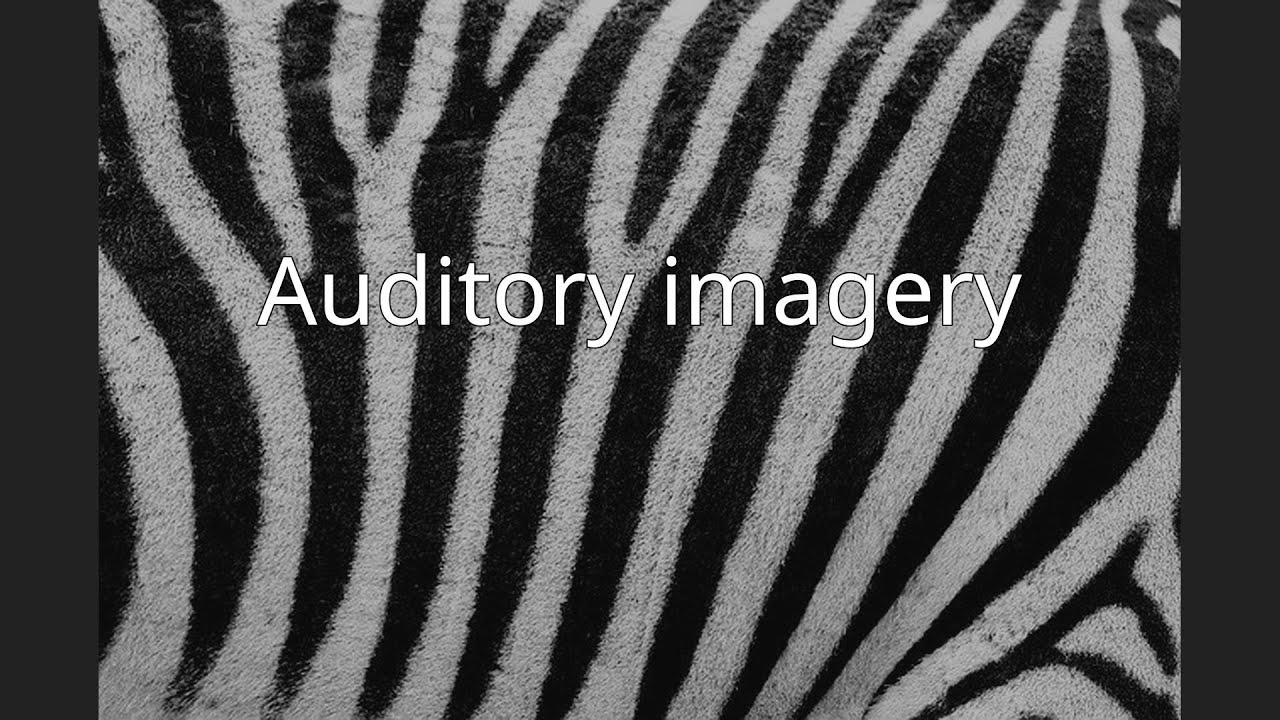 Auditory imagery - YouTube