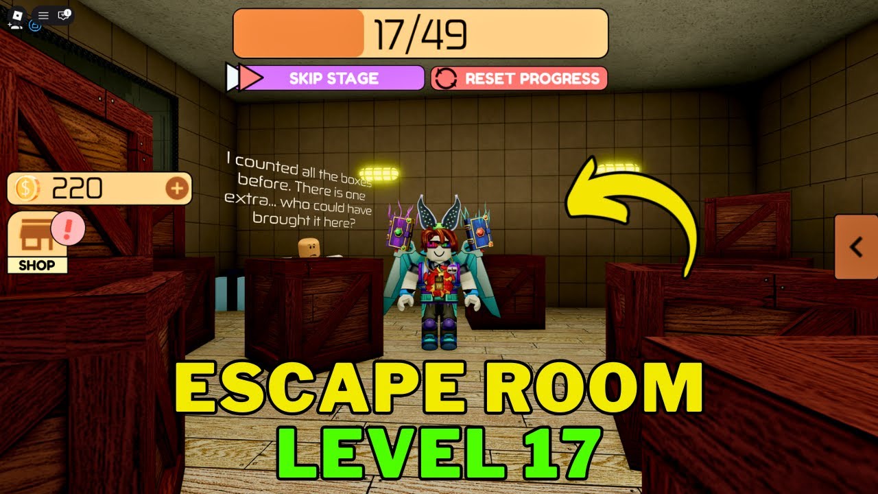 Escape Room Roblox Level 17 | Roblox 🔓 Escape Room Guide - YouTube