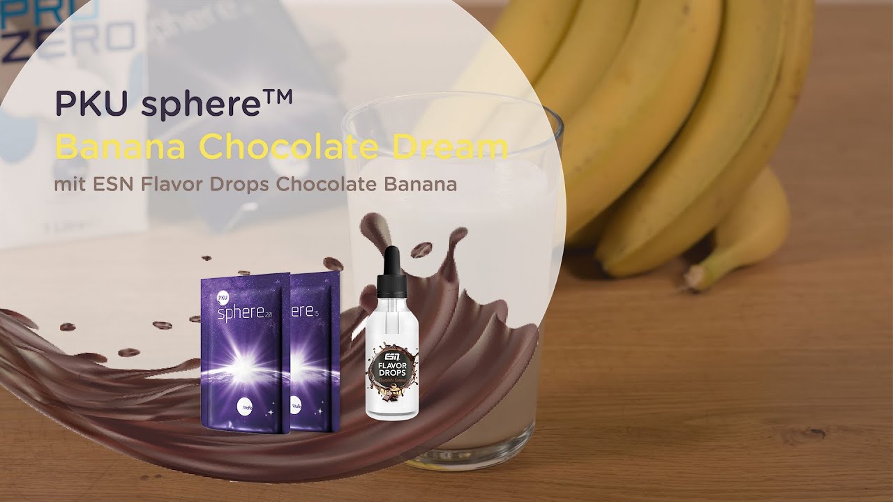 PKU sphere™ Chocolate Banane - YouTube