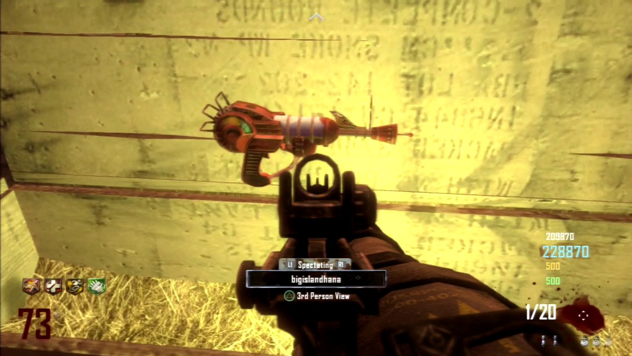 BO2 Town 2 Player Co-op with Hellhounds Round 75 Part 6 of 6 - YouTube