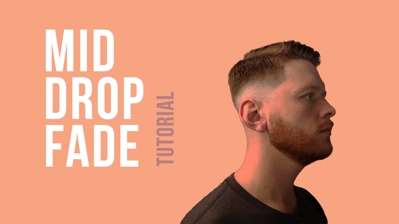 MID DROP FADE w/ COMBOVER - TUTORIAL / How to fade hair! - YouTube