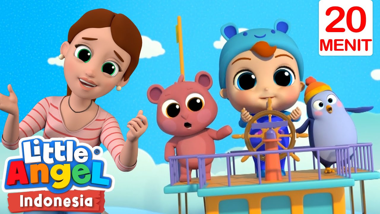 Selamat Tidur Bayi John Sayang | Little Angel Bahasa Indonesia | Kartun ...