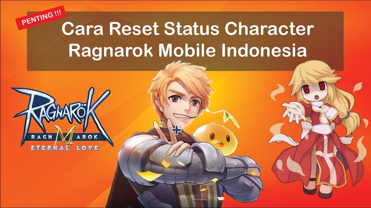 Cara Reset Stats Character Ragnarok Mobile Indonesia - YouTube