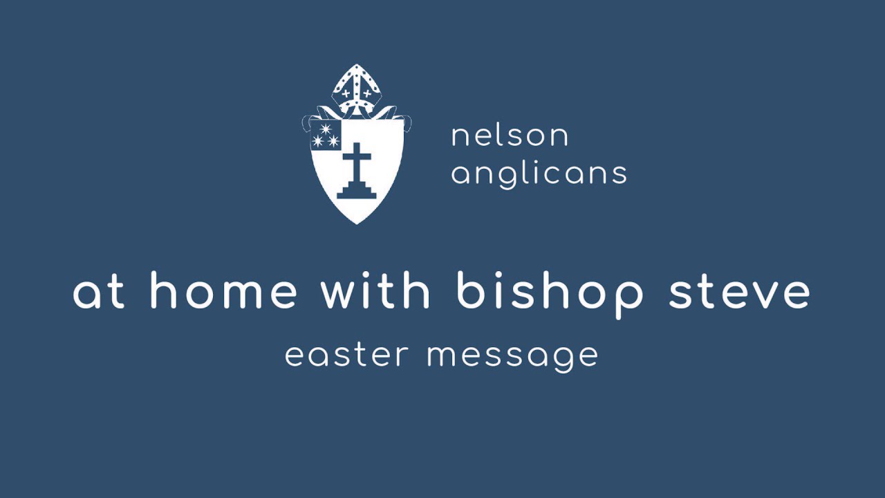 At Home with Bishop Steve - Easter Message - YouTube