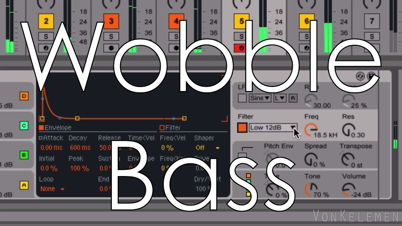 Cómo crear un Wobble Bass con Ableton Live | Tutorial en español - YouTube