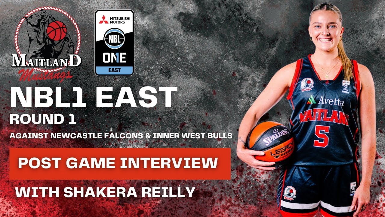 NBL1 East Round 1 POST GAME INTERVIEW with Shakera Reilly - YouTube