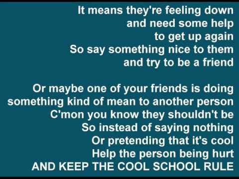 Cool School Rule Rap Video 1 - YouTube