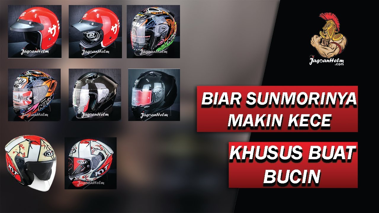 PILIHAN HELM COUPLE YANG COCOK DI PAKE BUAT SUNMORI - YouTube