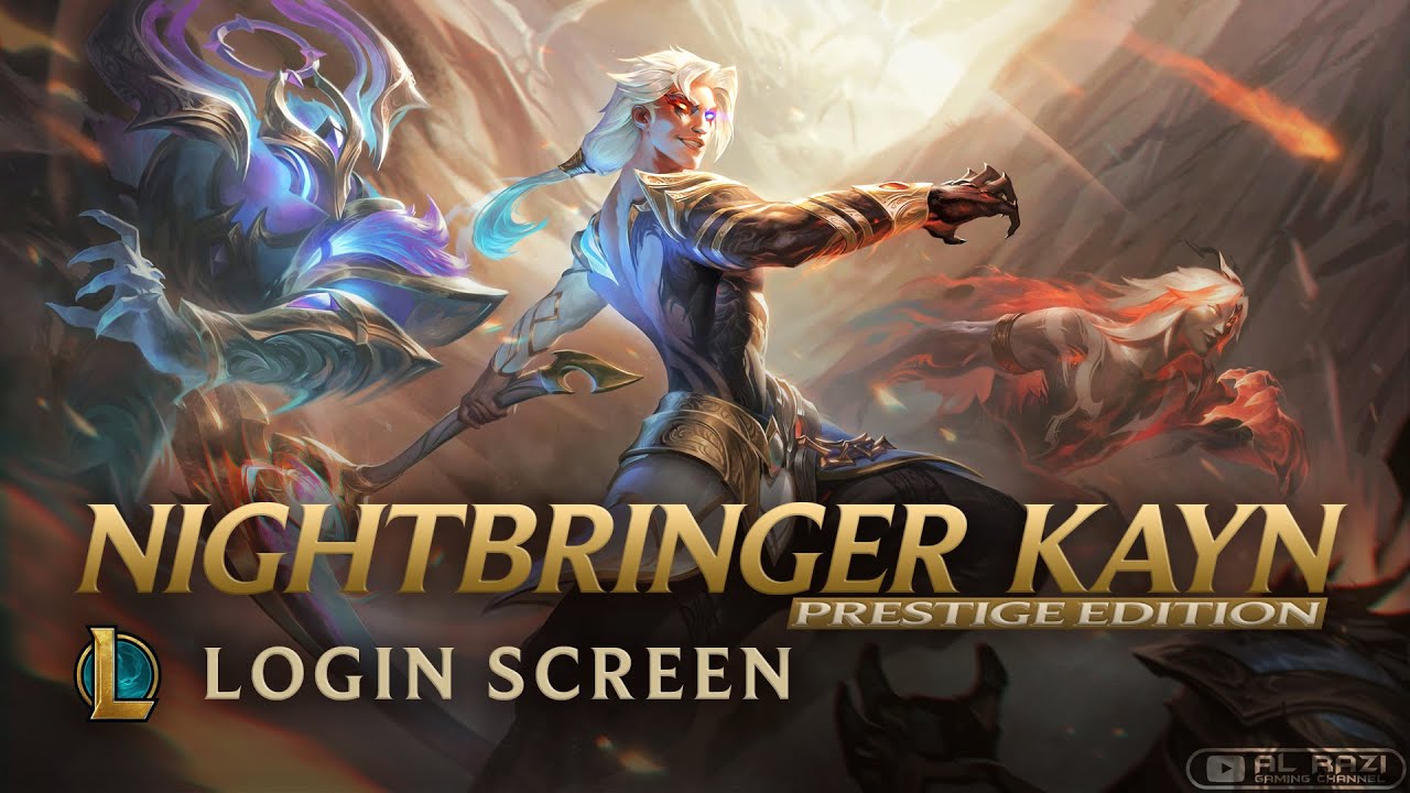 Nightbringer Kayn Prestige Edition | Login Screen - League of Legends ...