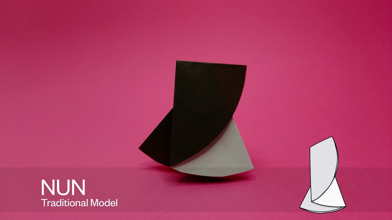 How to Make a Traditional Origami Nun Model Like a Pro with Kidzogami - YouTube