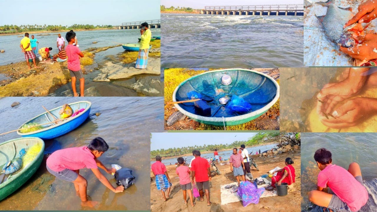 💕மீன் வேட்டை🐋நாங்கள் ஆற்றுக்கு மீன்🐠 பிடிக்க கிளம்பீட்டோம் 🤩hunting ...