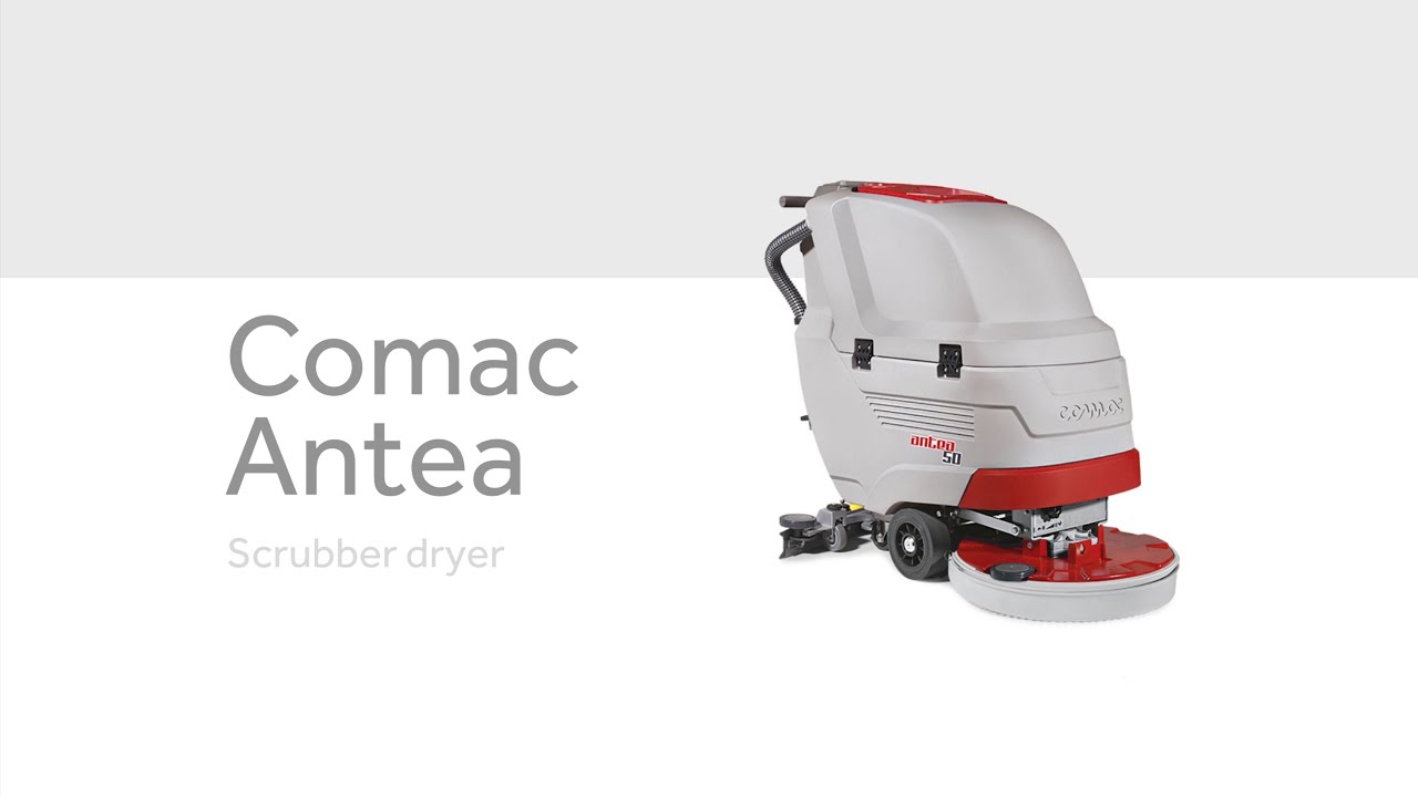 Comac Antea scrubber dryer - Taymec - YouTube