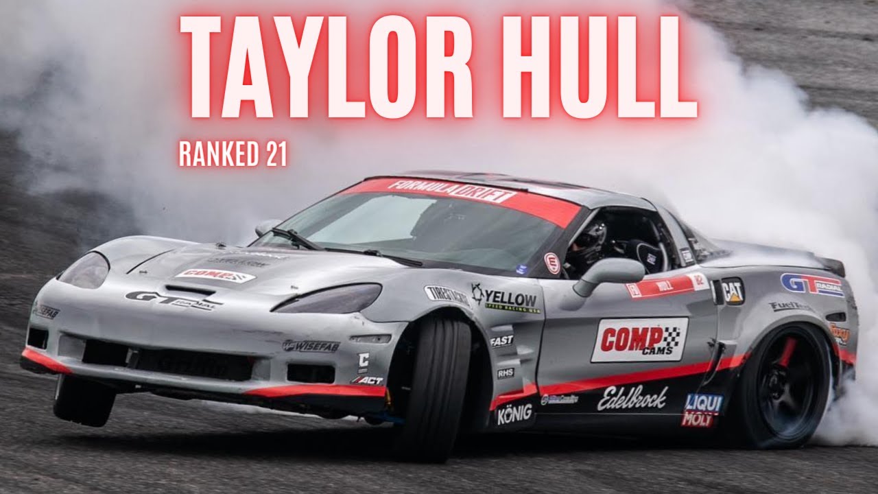 Taylor HULL | Every 2022 Formula Drift Battle Runs | Ranked 21 - YouTube