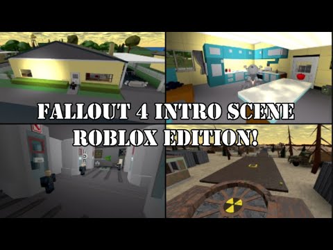 Fallout 4 Intro Sequence Remade on Roblox - YouTube