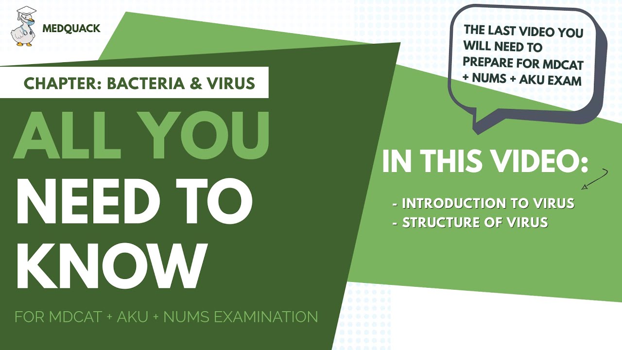 Introduction + Basic Structure | Viruses and Acellular Life | AYNTK ...